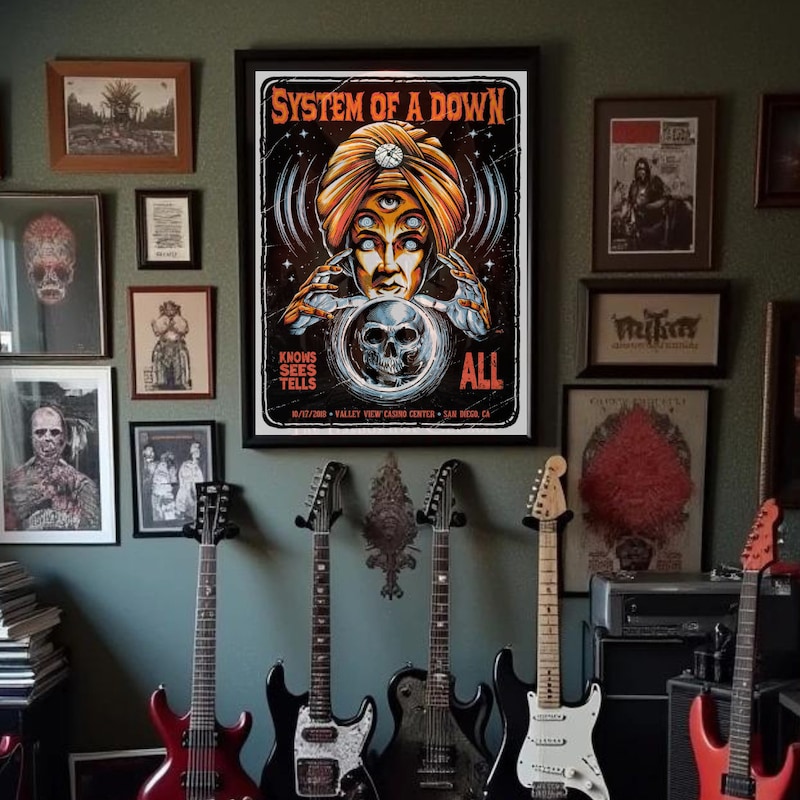 System of a Down Poster - Etsy