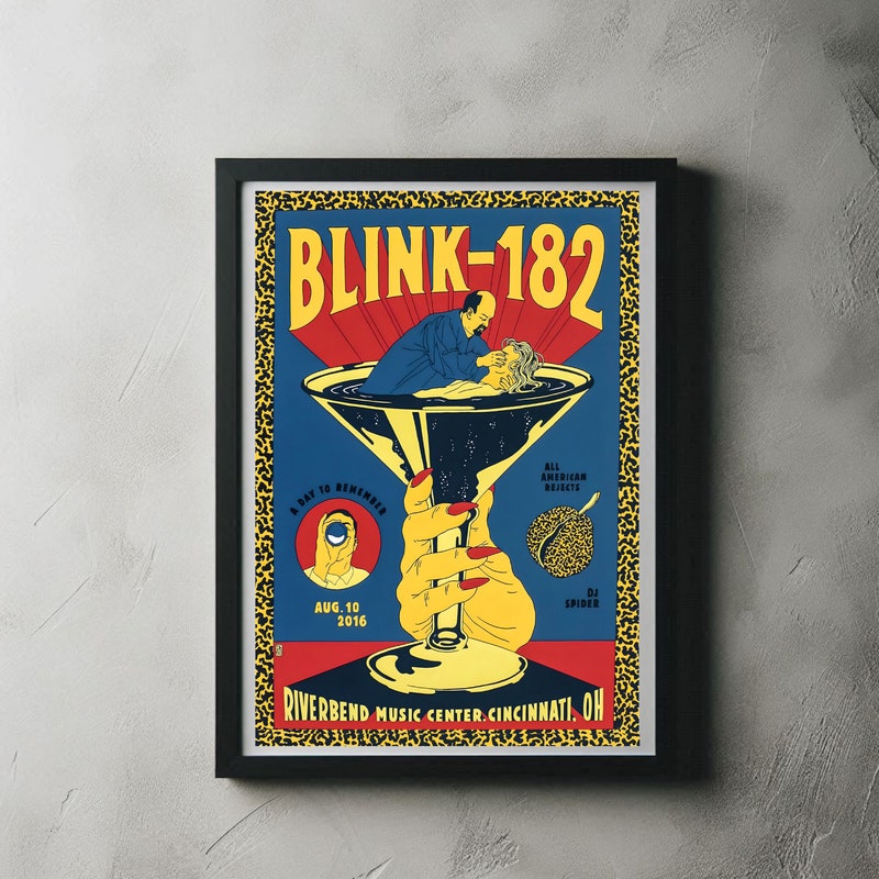 Blink 182 Poster - Etsy
