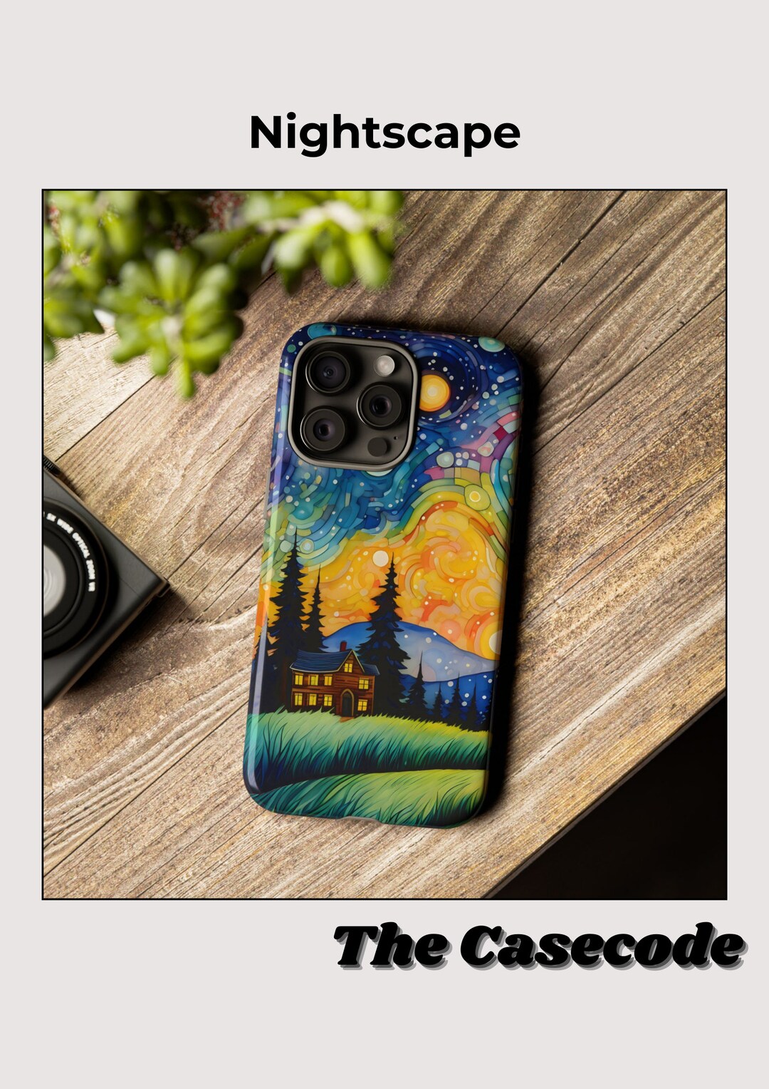 Starry Night Case, Nightscape, Vincent Van Gogh Inspired, Cute Phone ...