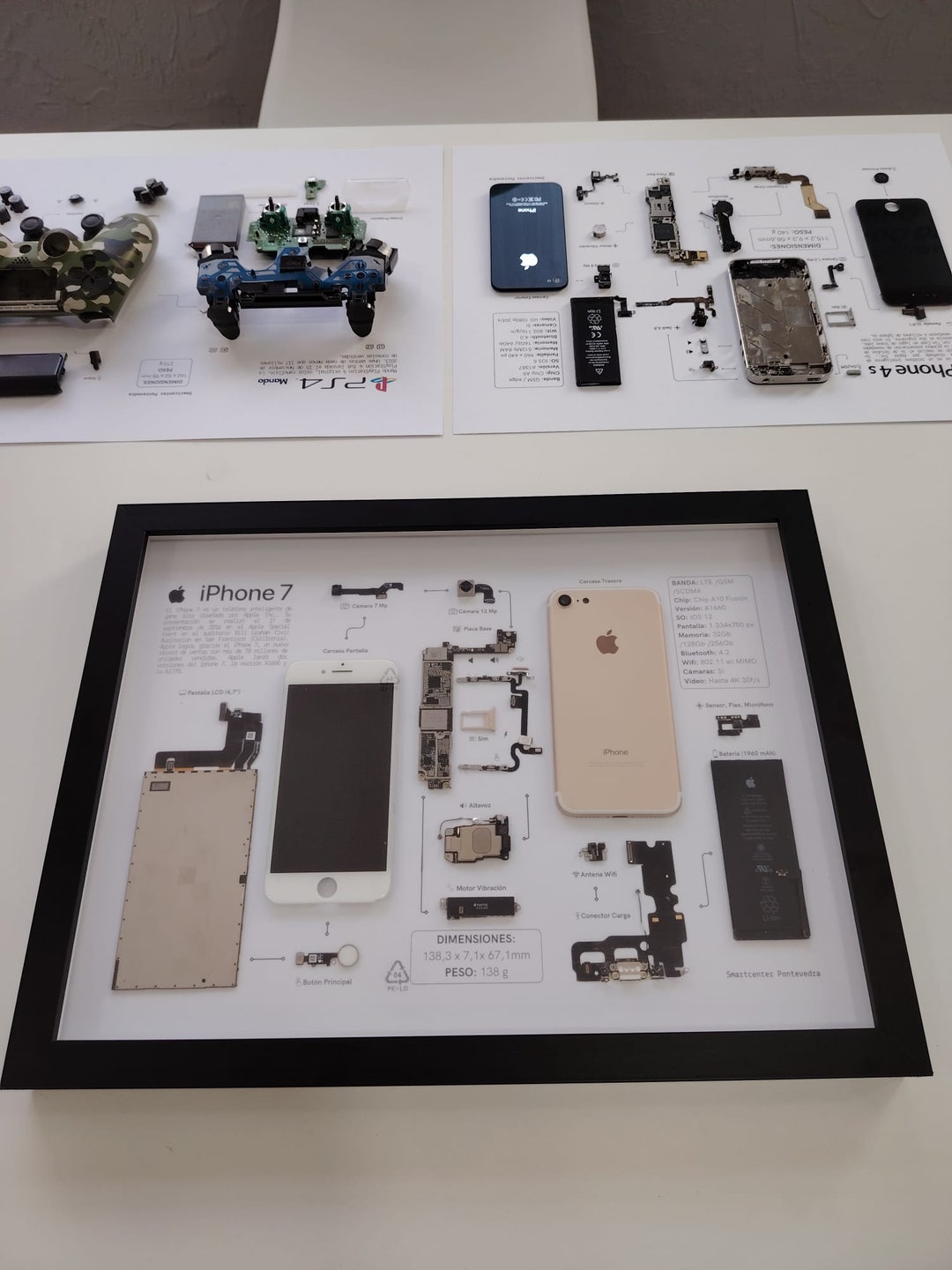 IPhone 7, Apple, Technological Paintings, Art, Eco Design, Wall ...