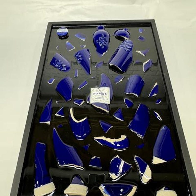 Resin Broken Bottle Art - Etsy