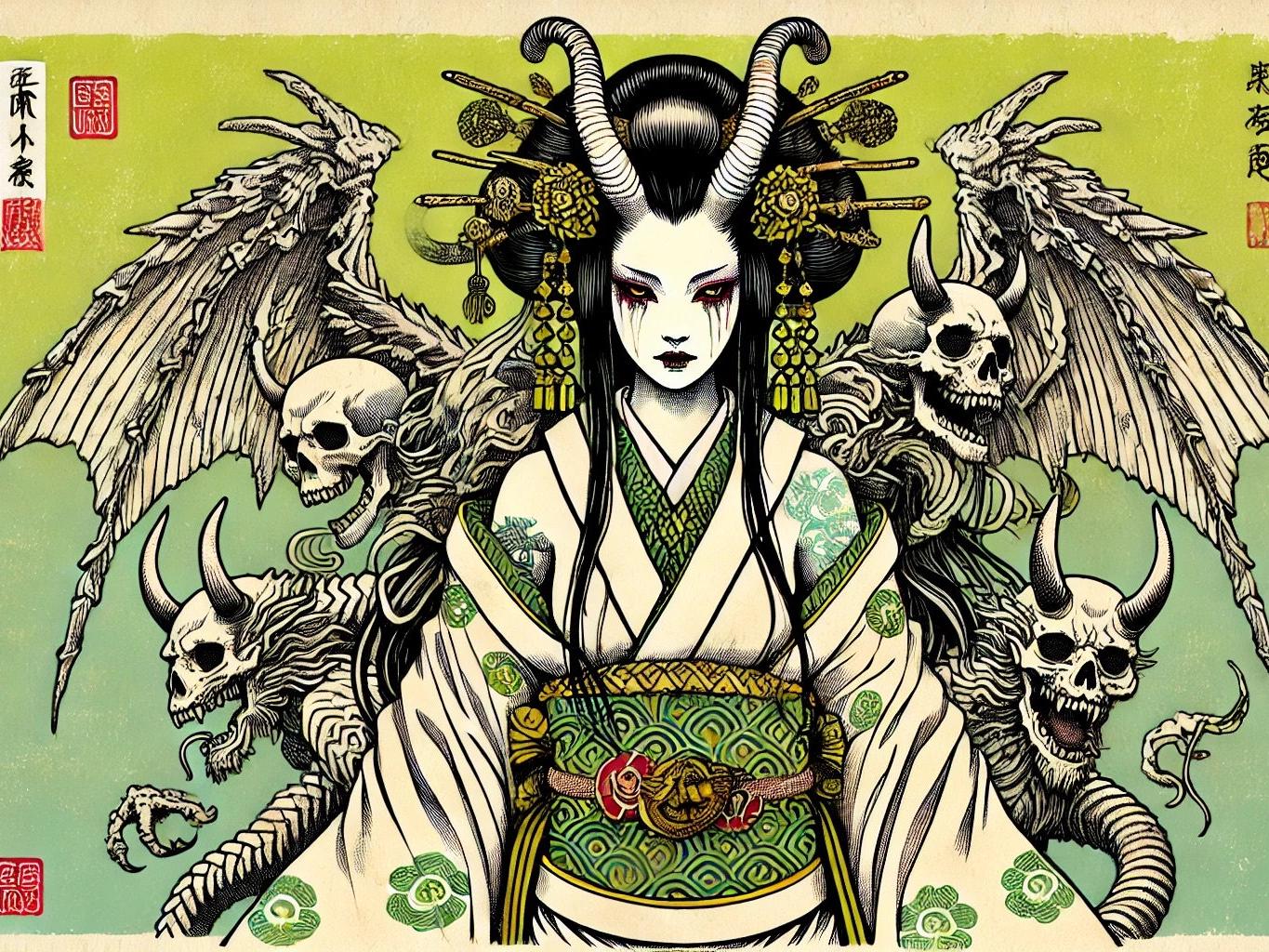 AI Art Yukata_girl in Tokyo - Etsy