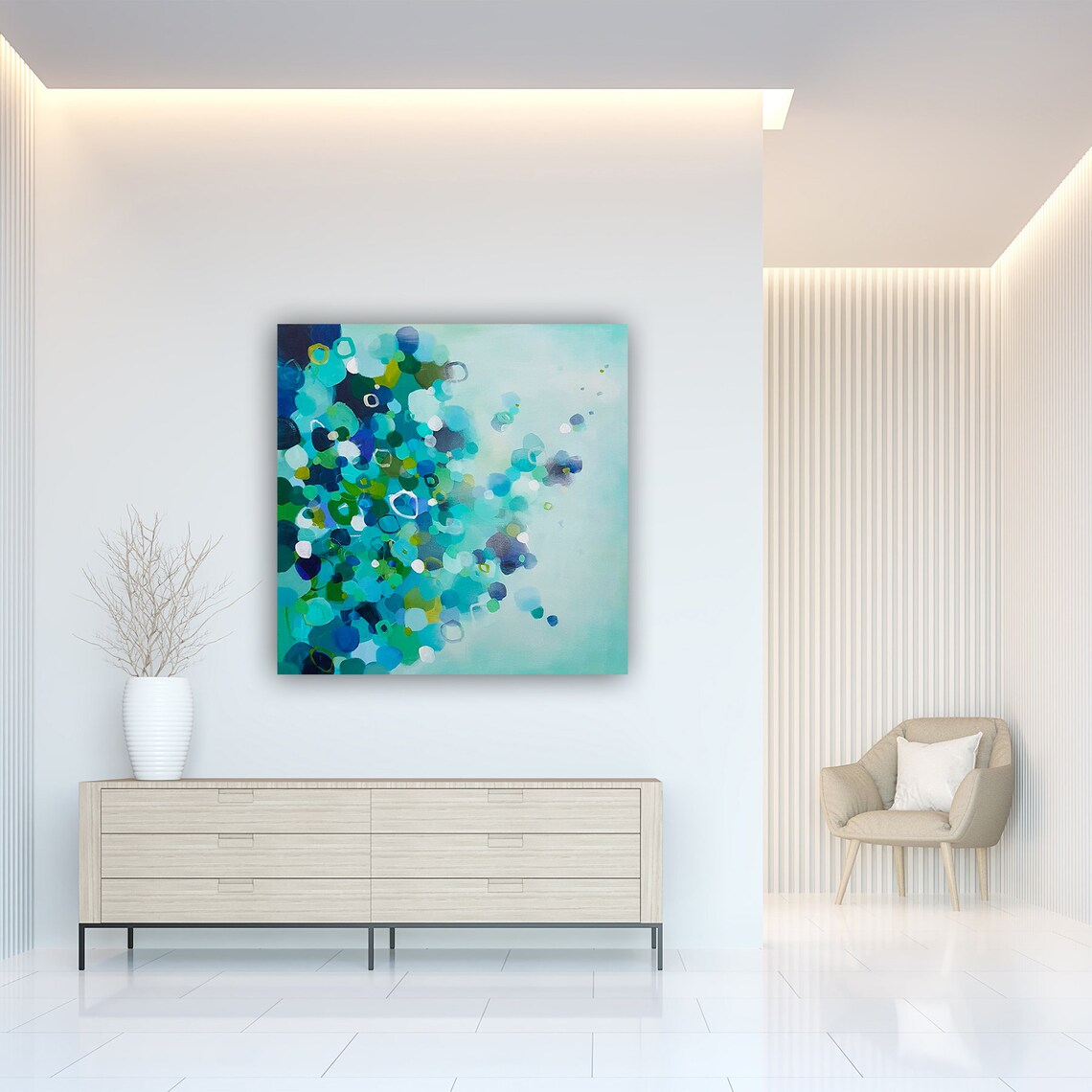 Large canvas print Above bed art print Master bedroom wall | Etsy