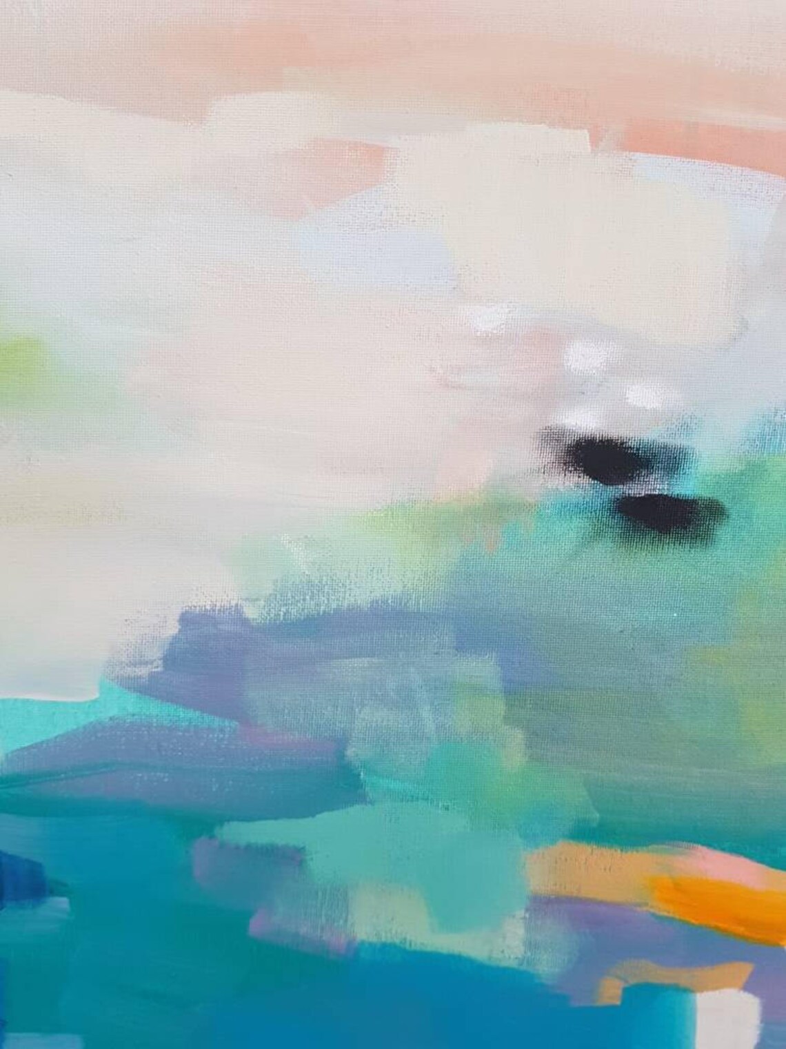 Large Abstract Print Abstract Landscape Print Large Colorful | Etsy