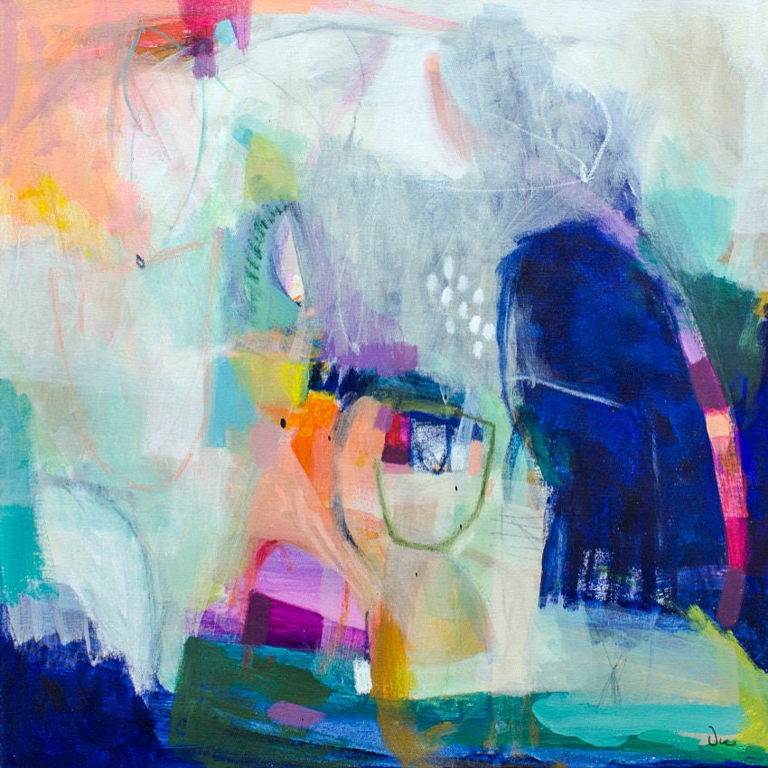 Abstract Print Large Modern Wall Art Abstract Painting | Etsy