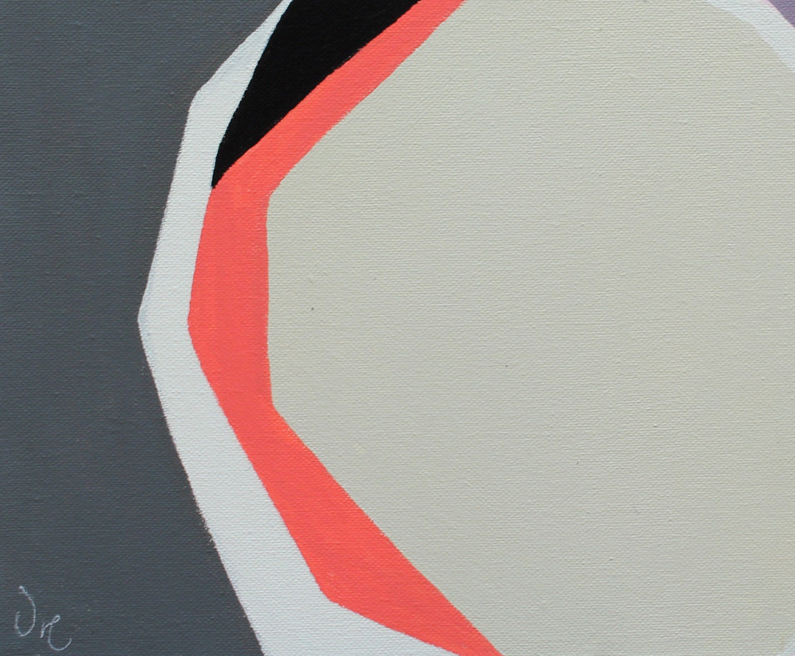 Gray Abstract geometric wall art minimalist modern giclee | Etsy