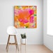 Bright Wall Art Abstract Painting Print, Vibrant and Colorful Abstract ...
