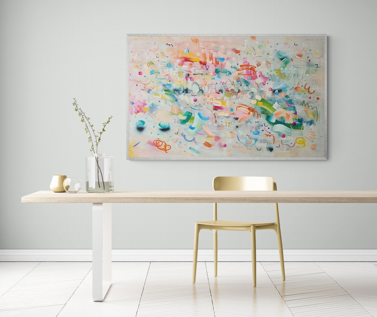 Extra Large Wall Art Print Abstract Painting Bedroom Print - Etsy