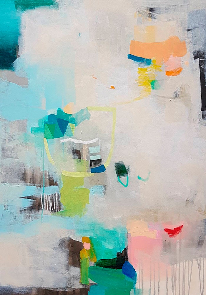 Set of 2 Extra Large Prints Abstract Prints Set Set of Two - Etsy UK