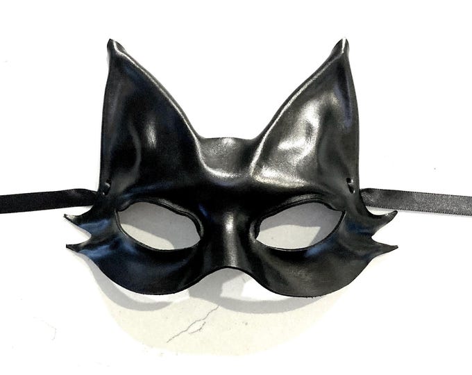 Leather Liger Cat Mask, Adjustable Size, Multiple Styles and Colors ...