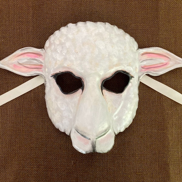 Lamb Mask - Etsy