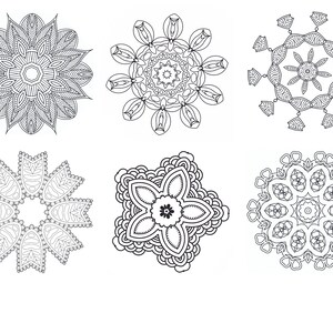 Coloring Pages for Adults. 100 High-quality Mandalas for Free Time ...