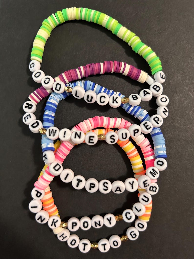 Chappell Roan Clay Beaded Bracelet Set - Etsy