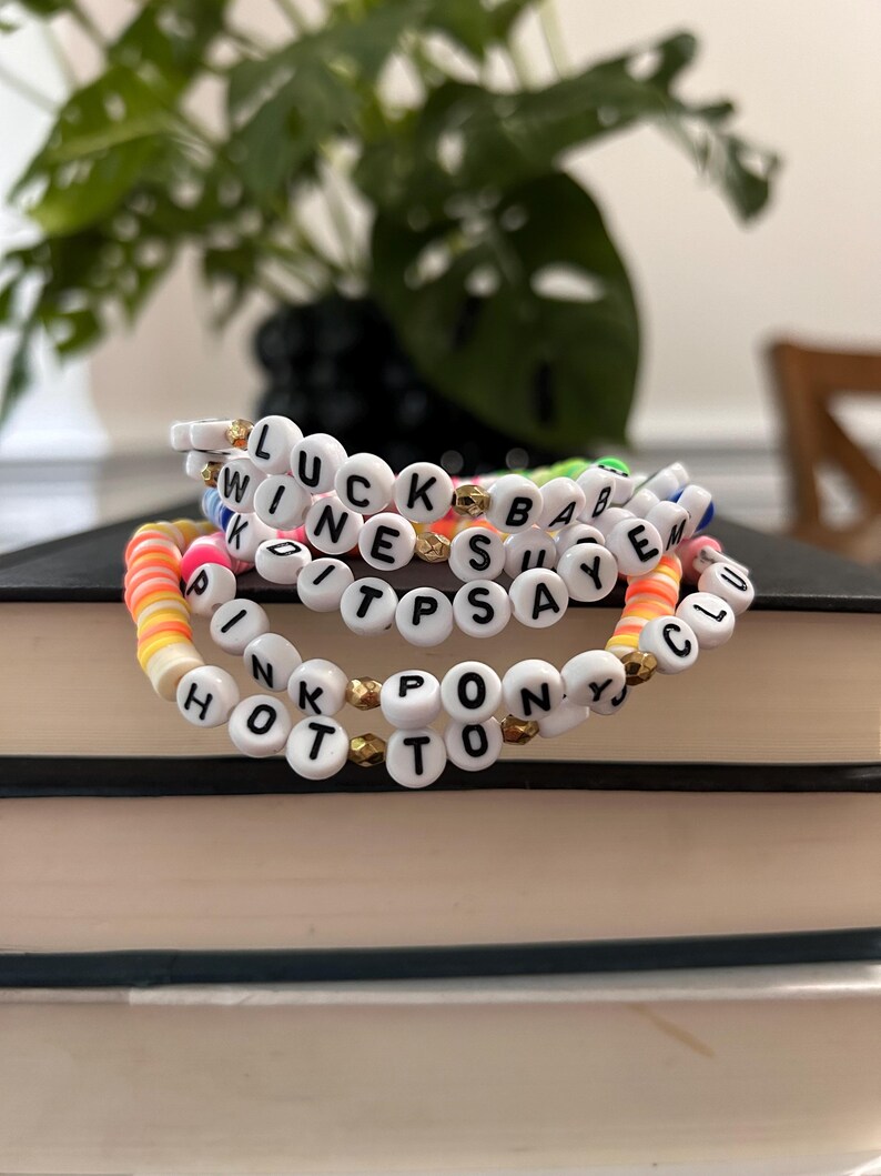 Chappell Roan Clay Beaded Bracelet Set - Etsy