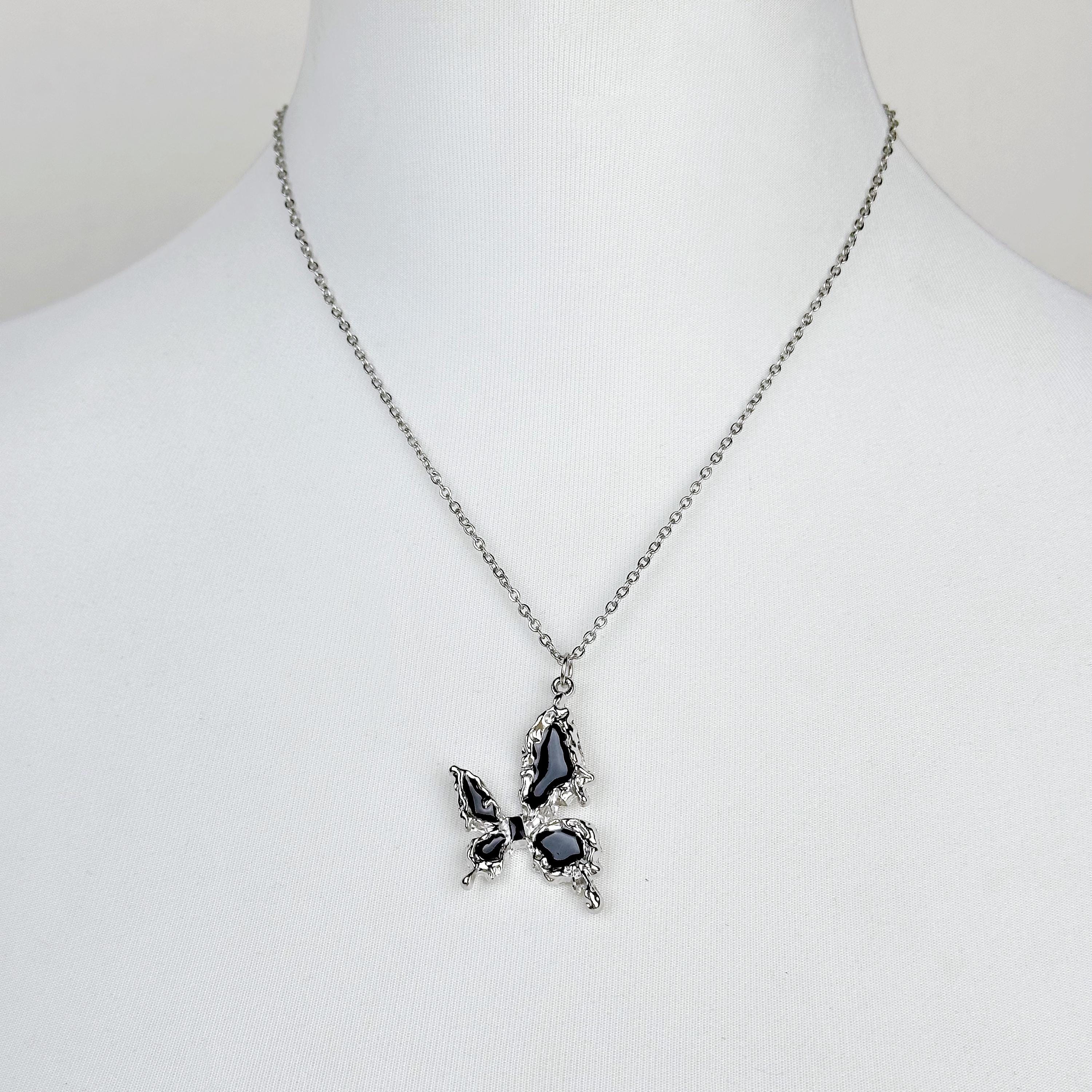 Starlight Y2K Necklace, Butterfly Y2K Necklace, Punk Y2K Necklace ...