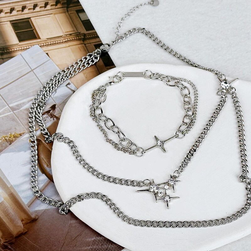 Y2k Silver Jewelry - Etsy