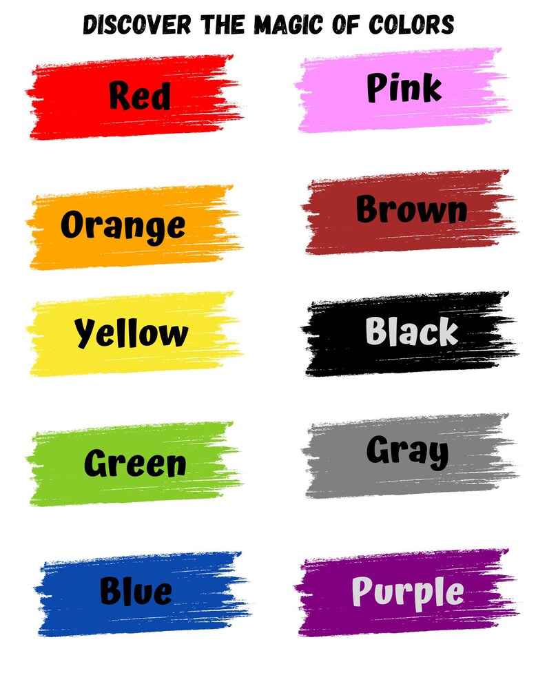 Colours Poster Educational Educational Kids Posters Classroom ...