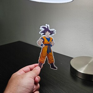 Dragon Ball Z Sticker : Goku *pack of 3. - Etsy