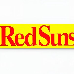 Initial D Redsuns Team Bumper Sticker Pack of 2. Ryosuke / Keisuke - Etsy