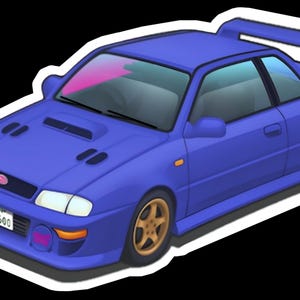 Initial D Stickers (4th. Stage) Waterproof Vinyl Decals *pack of 8. - Etsy