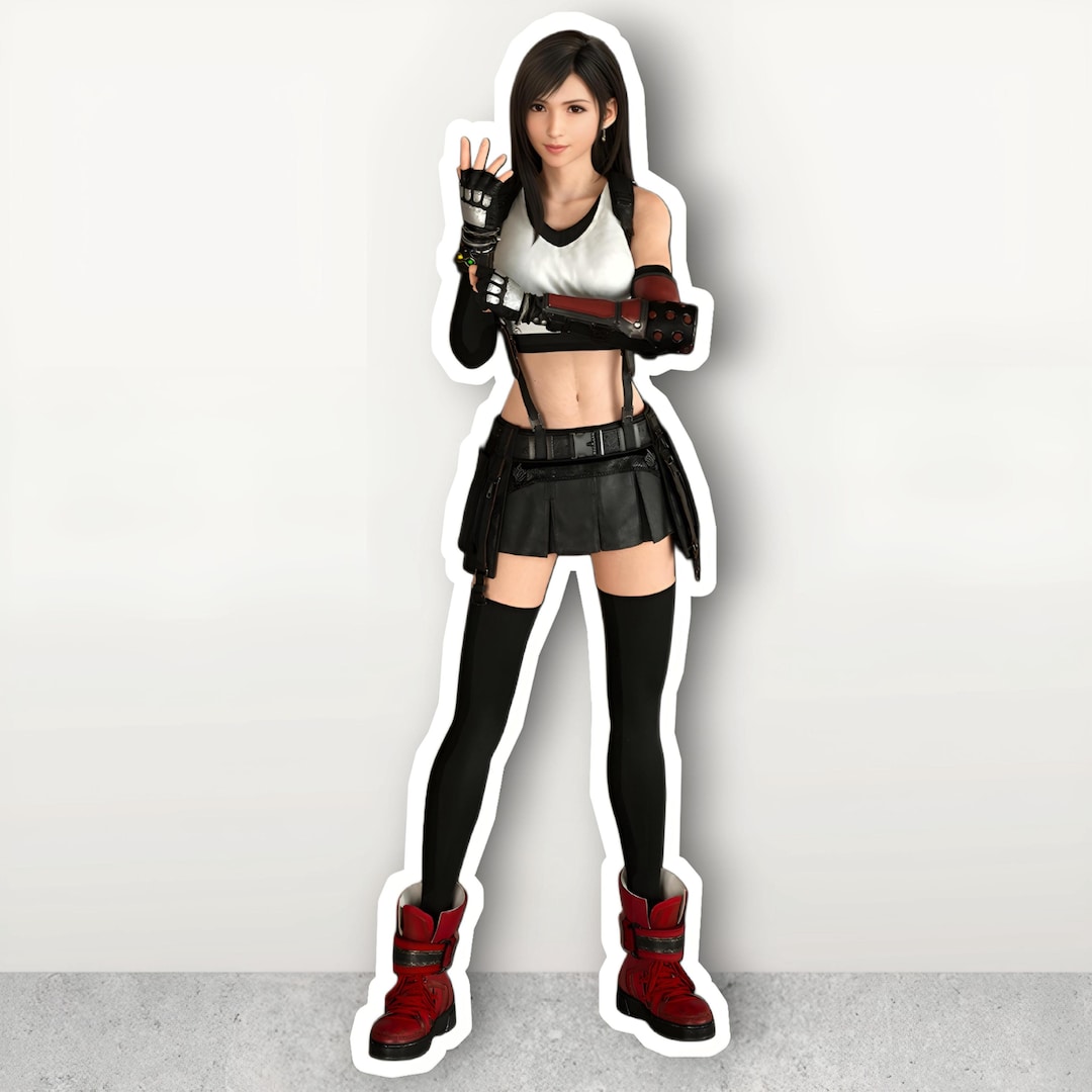 Final Fantasy 7 Sticker : Tifa Lockhart *pack of 4. - Etsy
