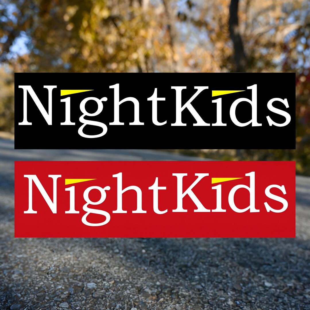 Initial D Night Kids Team Bumper Stickers Pack of 2. Takeshi / Shingo ...