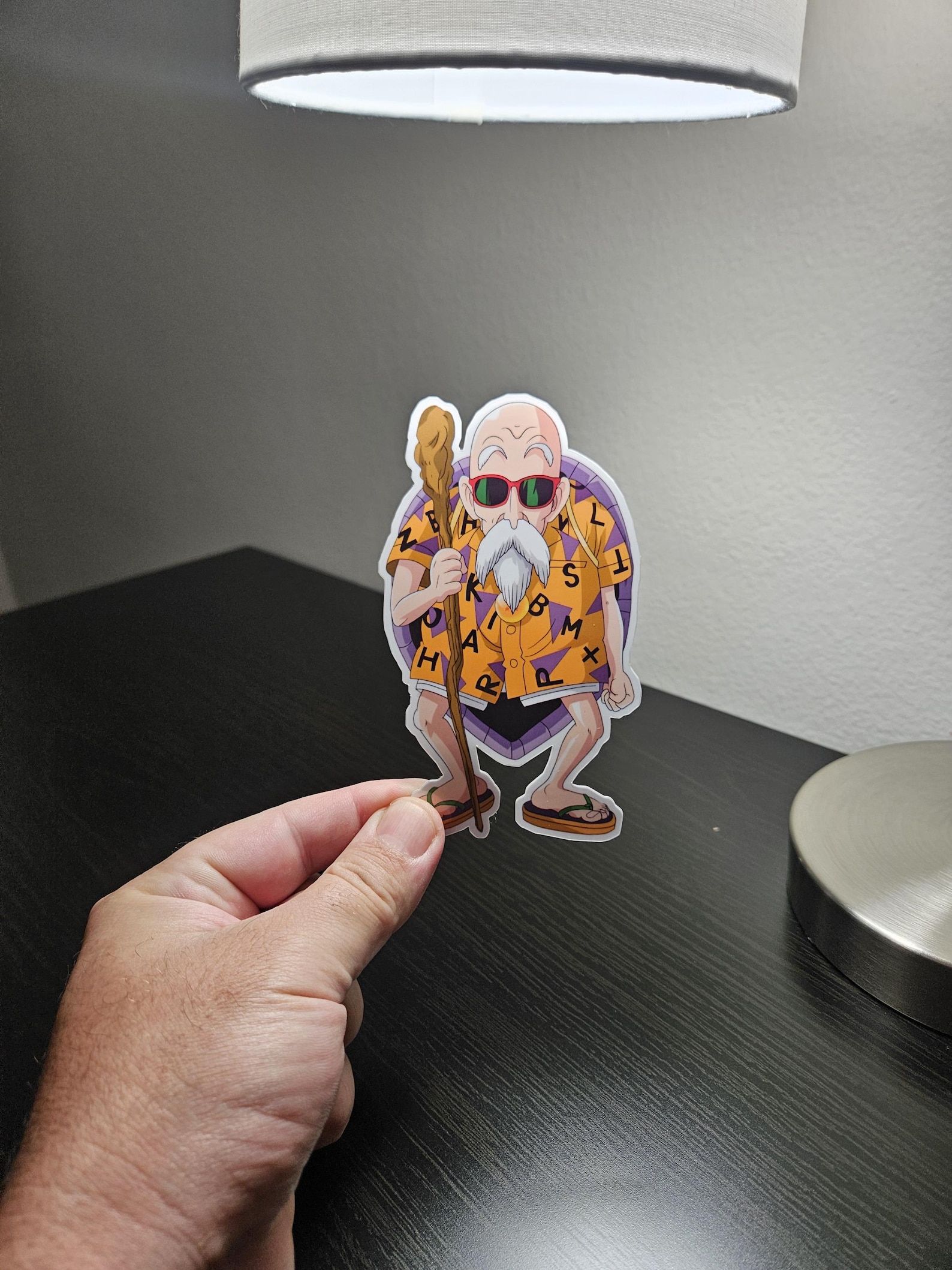 Dragon Ball Z Sticker : Master Roshi *pack of 3. - Etsy
