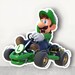 Super Mario Bros. Sticker : Luigi *pack of 2. - Etsy