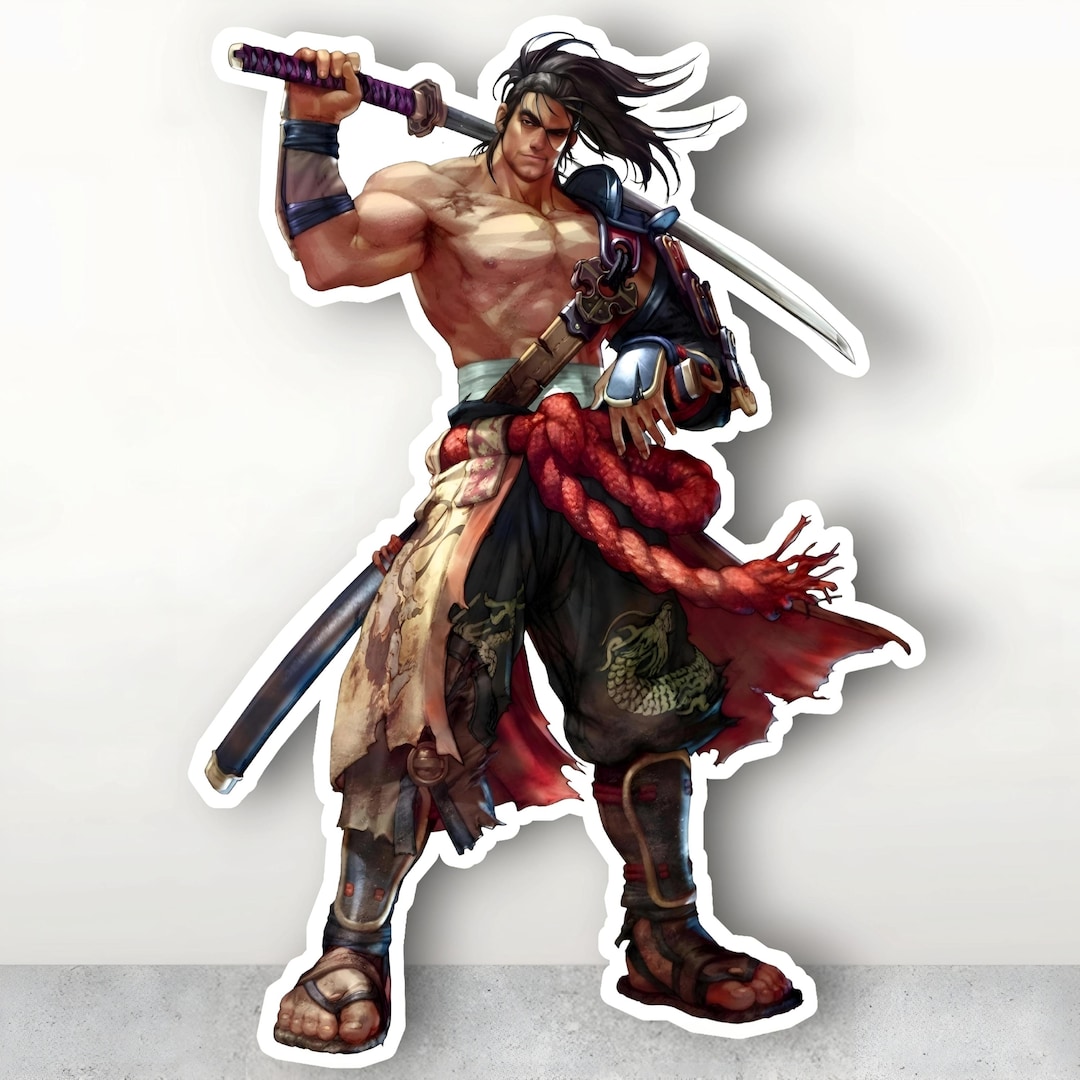 Samurai Sticker : Mitsurugi. (soul Calibur) *pack of 2 - Etsy