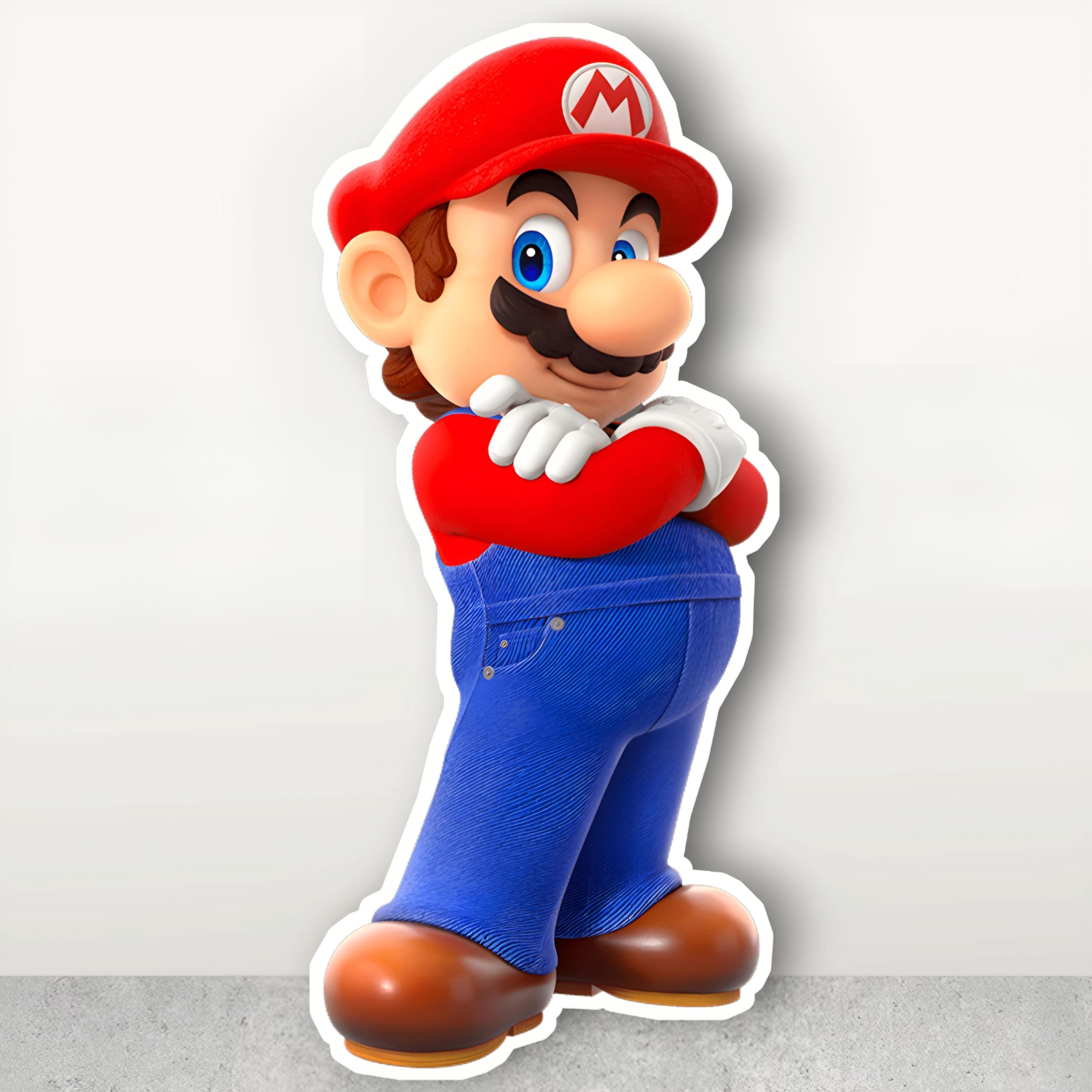Super Mario Bros. Sticker : Mario *pack of 3. - Etsy