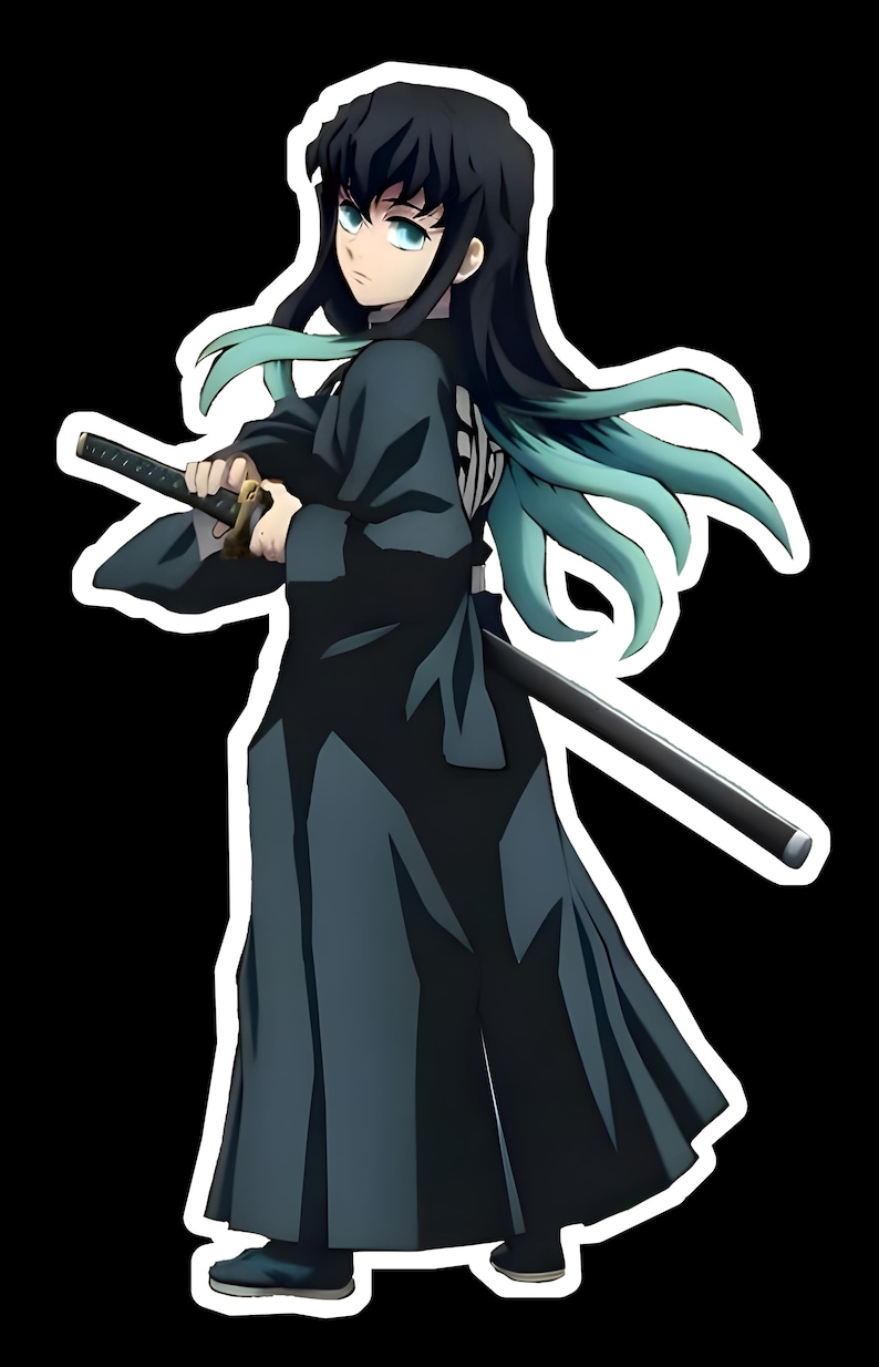 Demon Slayer Muichiro Tokito Sticker High-quality Vinyl Decal for ...