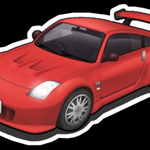 Initial D Stickers (5th. Stage) Waterproof Vinyl Decals *pack of 8. - Etsy