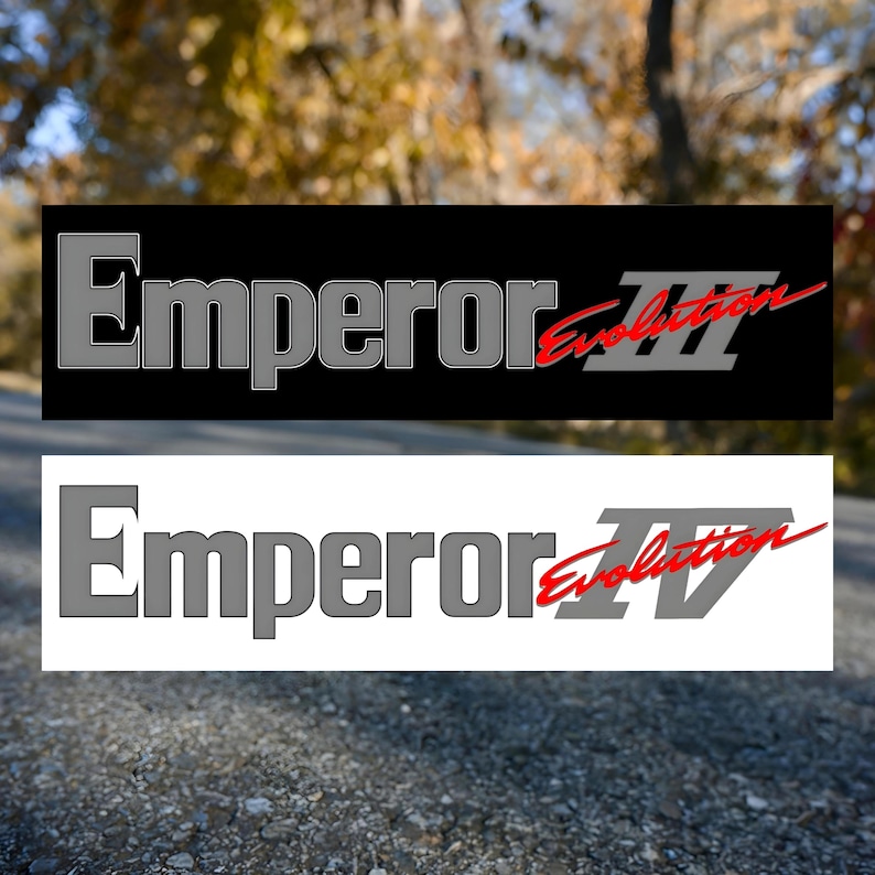 Initial D Team Emperor Bumper Stickers Pack of 2. Kyoichi / Seiji - Etsy