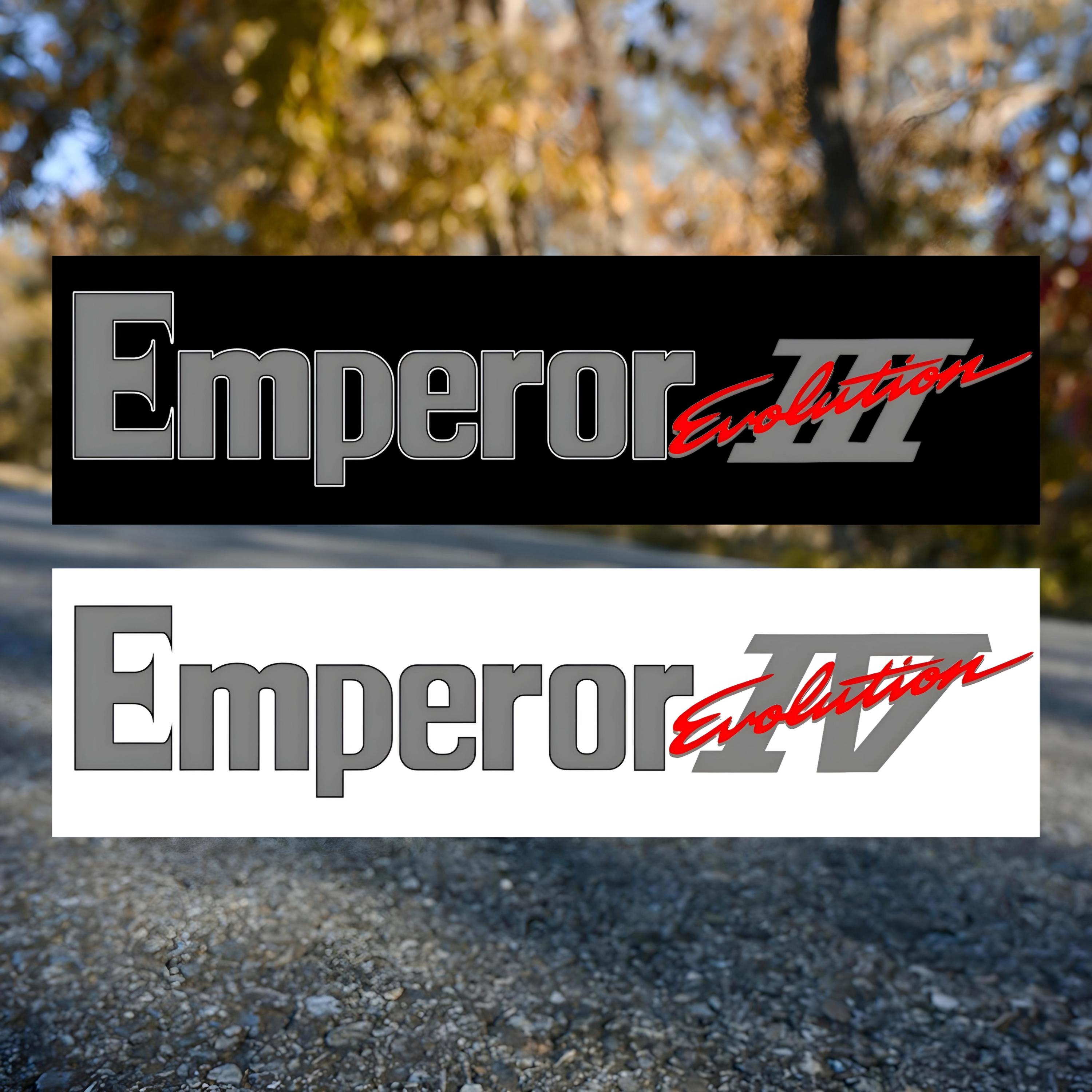 Initial D Team Emperor Bumper Stickers Pack of 2. Kyoichi / Seiji - Etsy