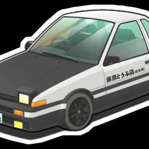 Initial D Stickers (3rd. Stage) Waterproof Vinyl Decals *pack of 8. - Etsy