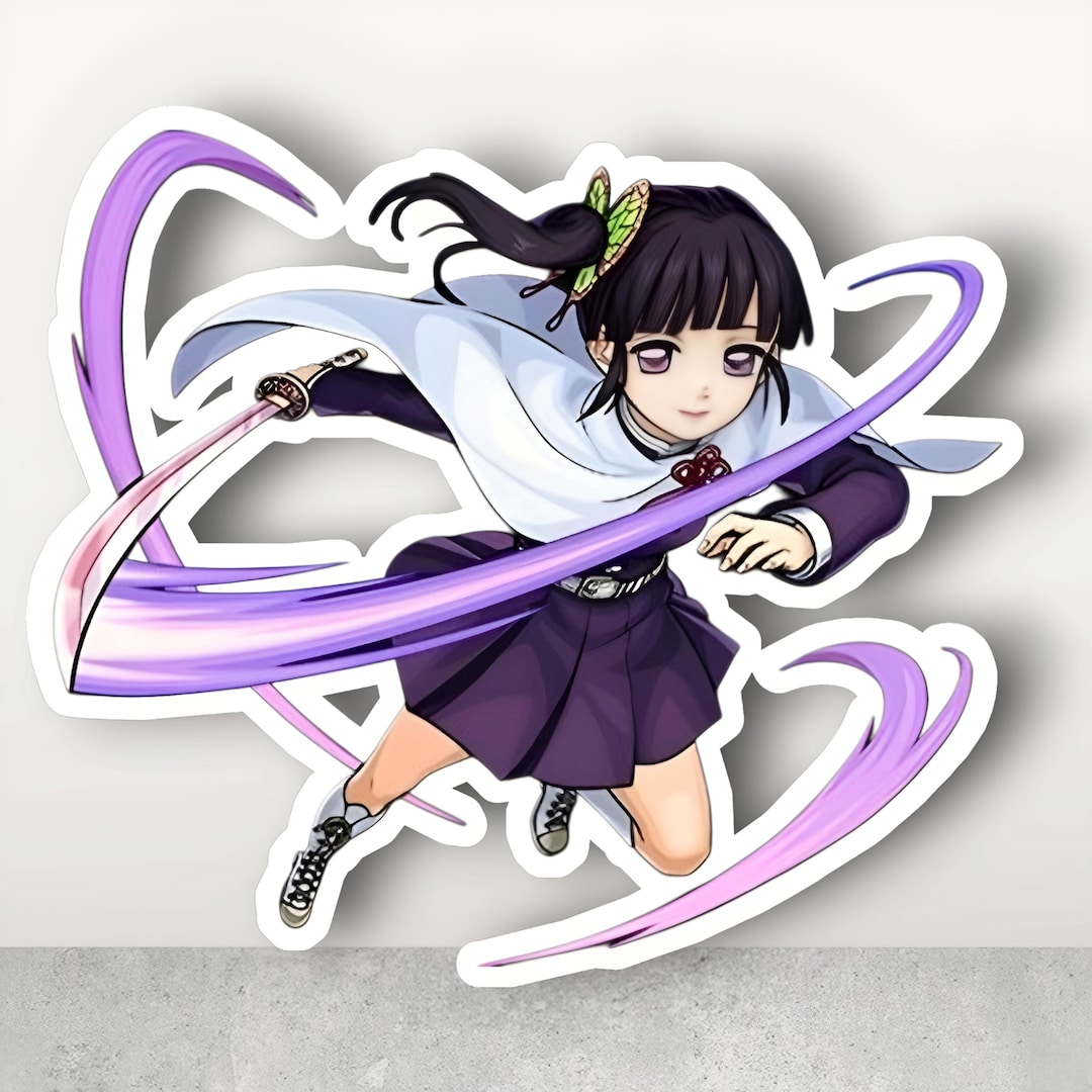 Kanao Tsuyuri Vinyl Sticker - Demon Slayer Anime Decal for Laptop ...