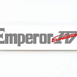 Initial D Team Emperor Bumper Stickers Pack of 2. Kyoichi / Seiji - Etsy