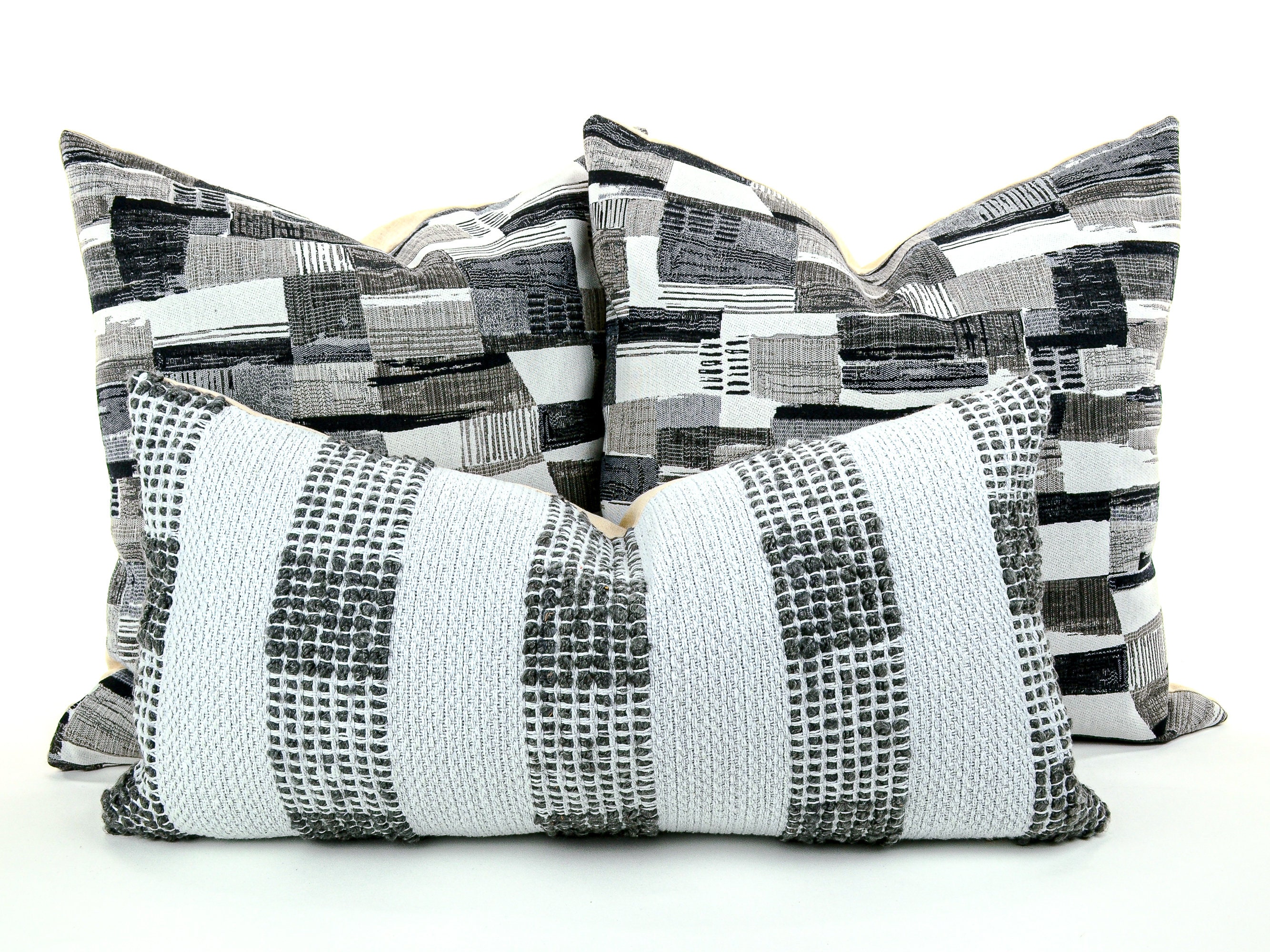 Modern Contemporary Pillow 12 X 20 - Etsy