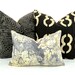 Modern Contemporary Pillow Floral, Multiple Sizes - Etsy