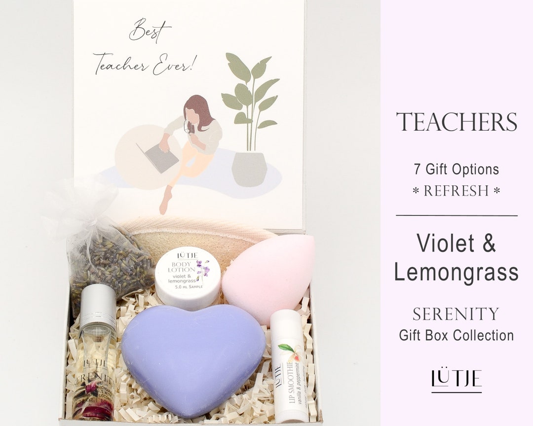 Teacher Gift Box Spa Self Care Set for - Etsy