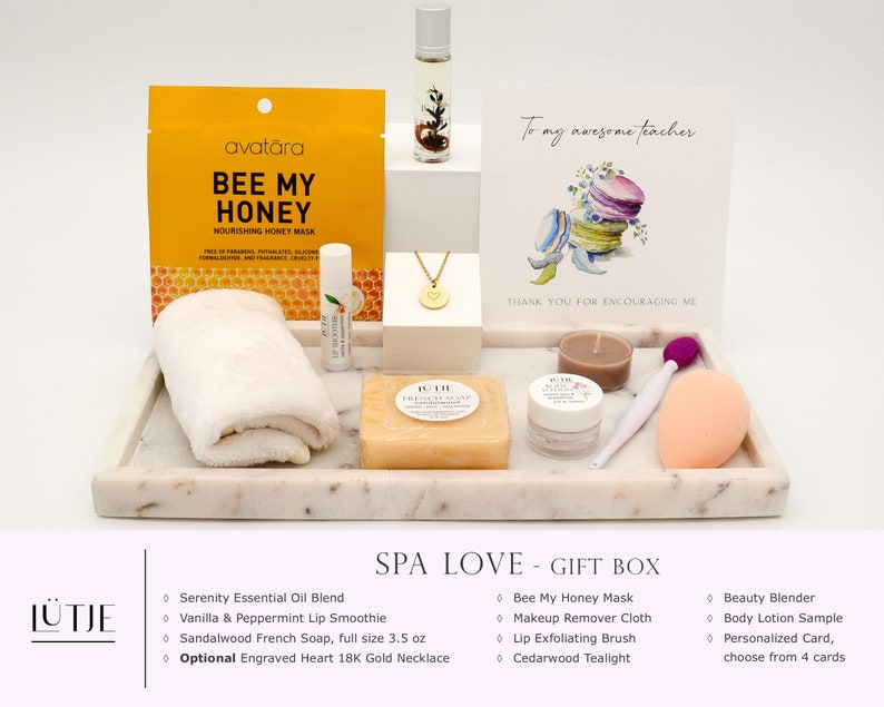 Teacher Gift Box Spa Self Care Set for - Etsy