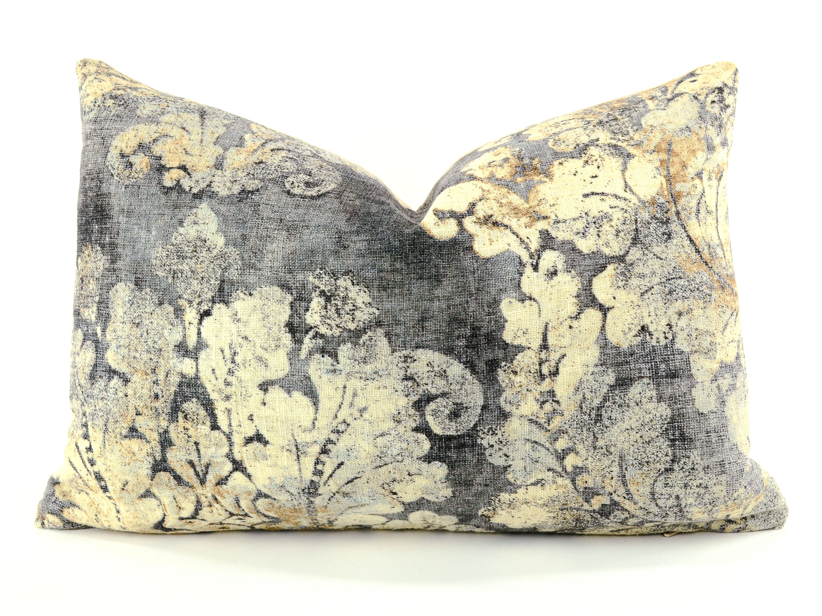 Modern Contemporary Pillow - Floral, Multiple Sizes - Etsy