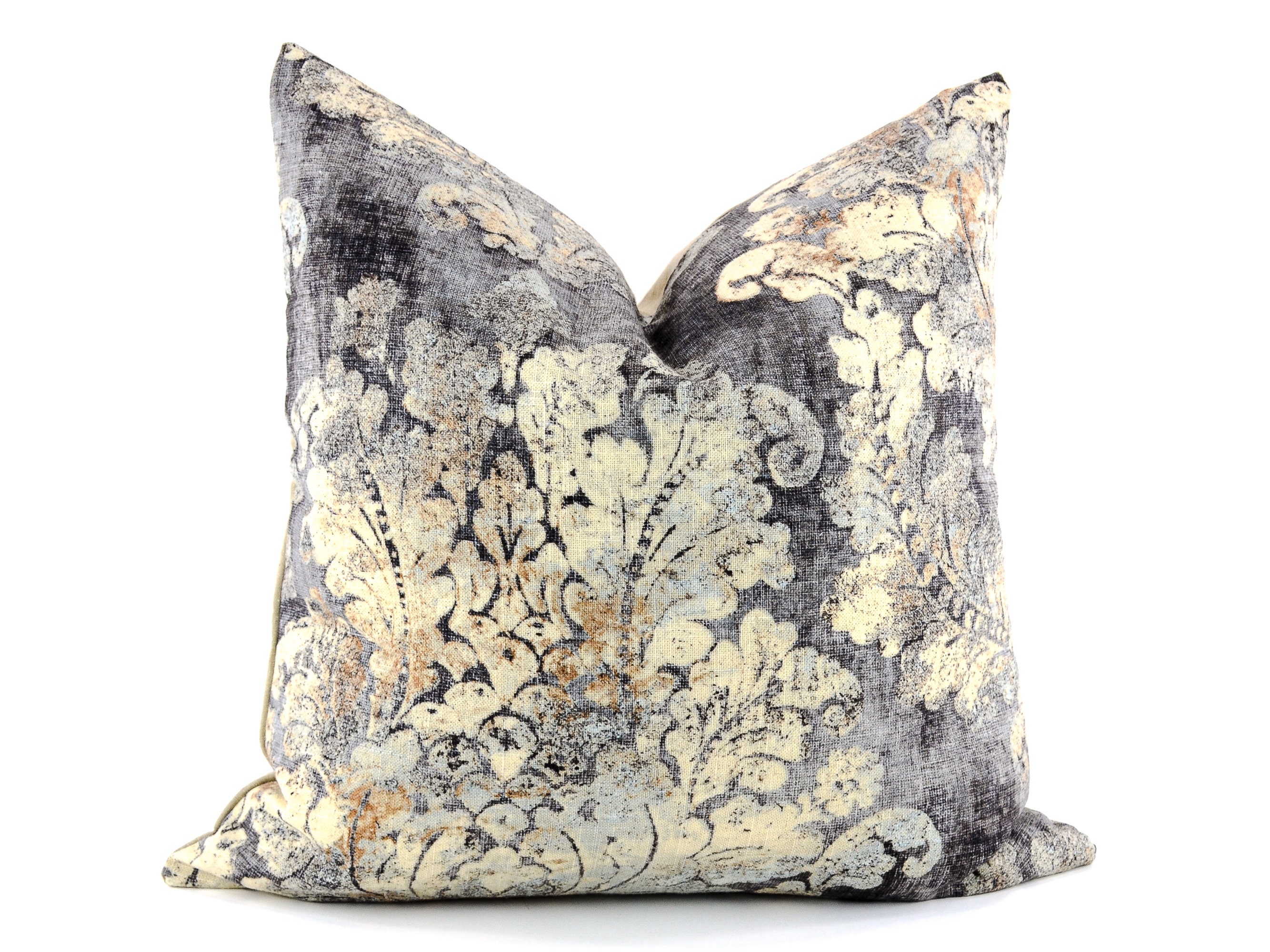 Modern Contemporary Pillow - Floral, Multiple Sizes - Etsy