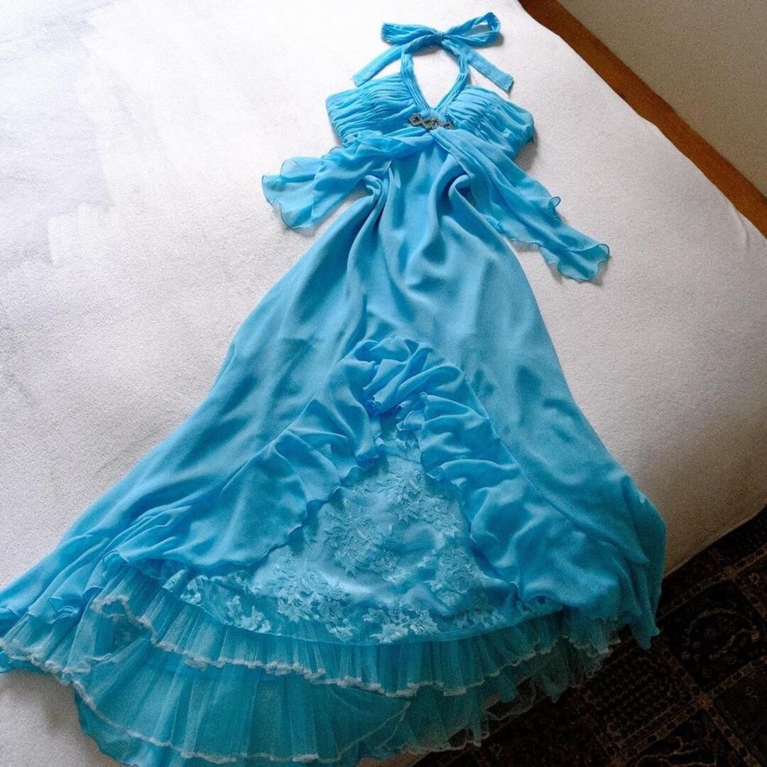 The Azure Breeze Blue Dress - Etsy