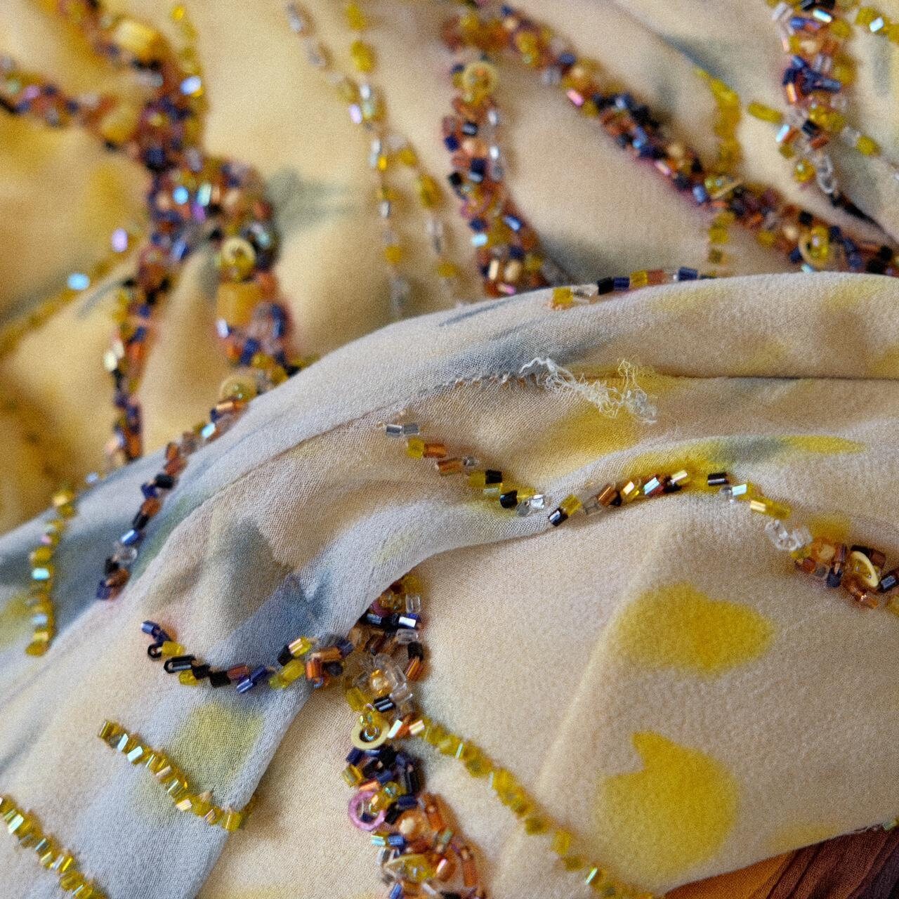 Vintage Sunrise Embellished Dress - Etsy