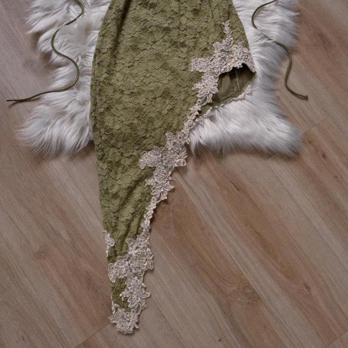 Catwalk Collection London Vintage English Designer Corset Dress Moss ...