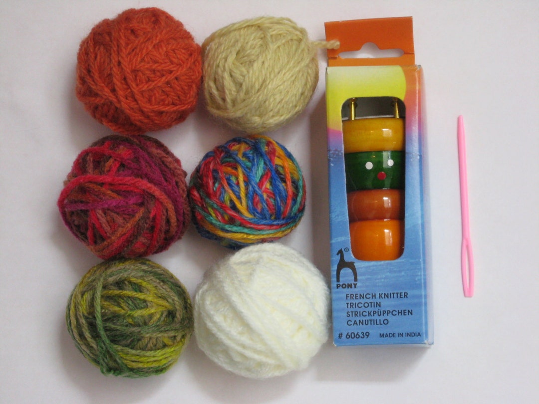 Pony Spool Knitter, Wood French Knitting Doll Tricotin- Instructions ...