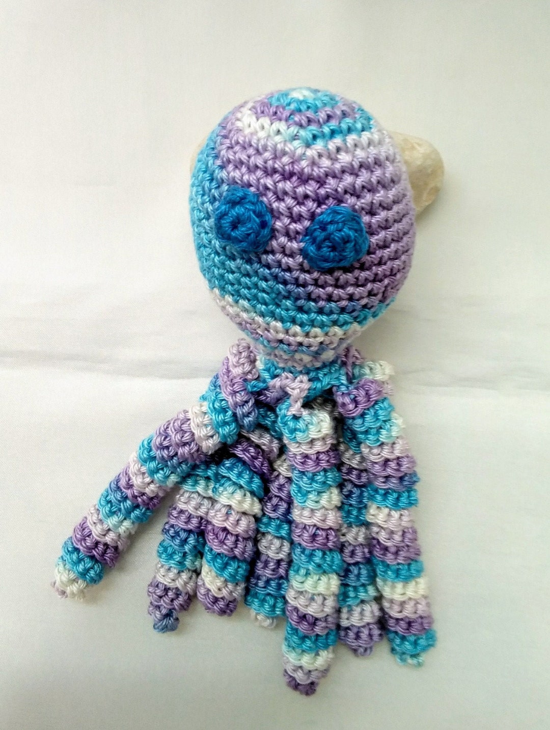 Hand Knitted Octopus for Preemie, Crochet Jellyfish, Octopus for ...