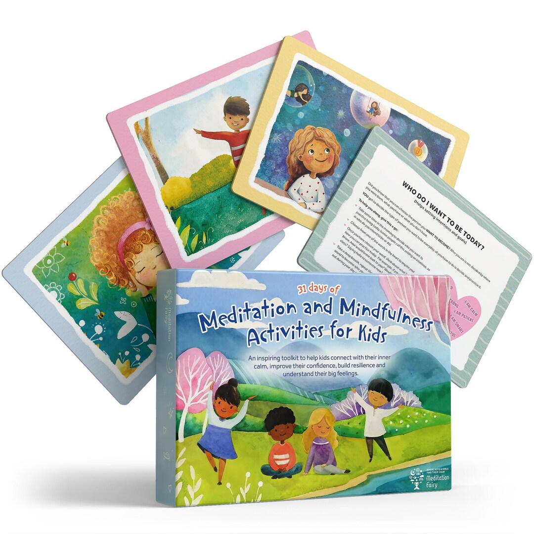 Positive Affirmation Cards for Kids, a Meditation and Mindfulness ...