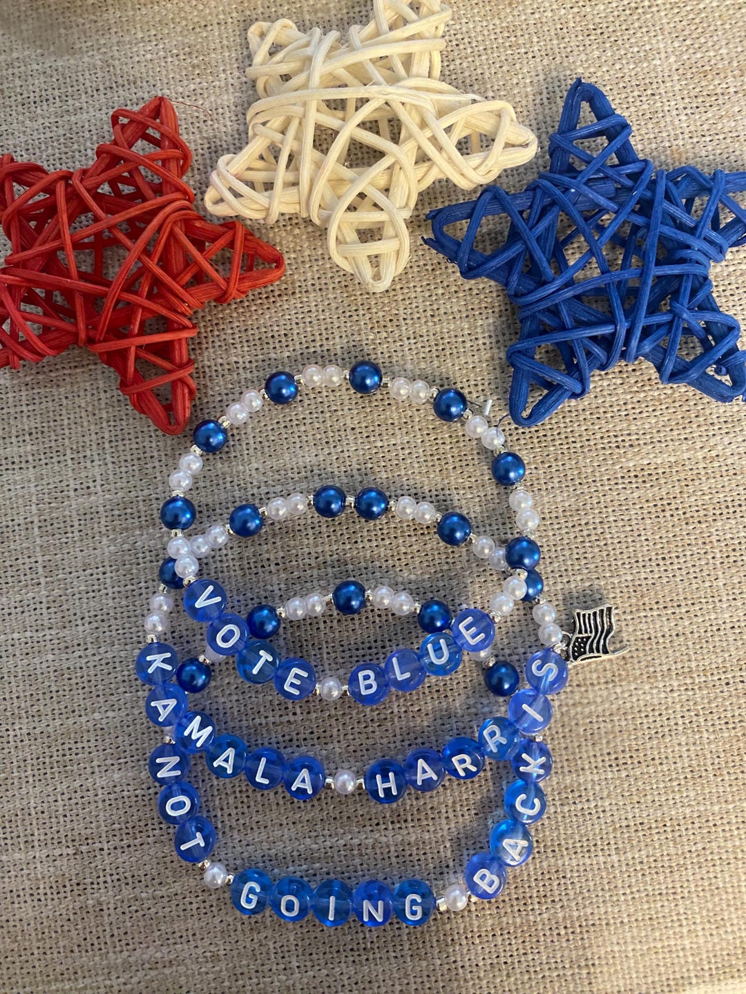 Vote Blue, Kamala Harris, Not Going Back 3 Pack Democrat Politically ...